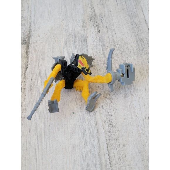 McDonald's | Toys | Lego Bionicle208 Yellow Robot Mcdonalds Toy Figure ...